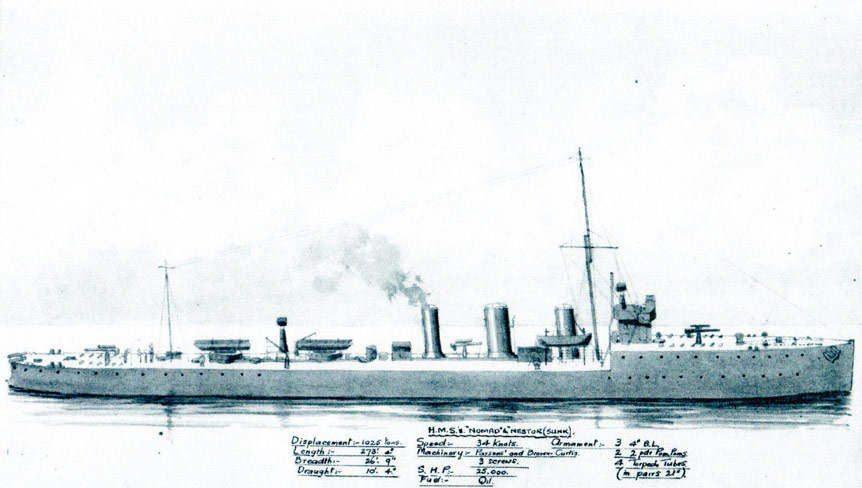 HMS NOMAD - The Battle of Jutland - Centenary Initiative